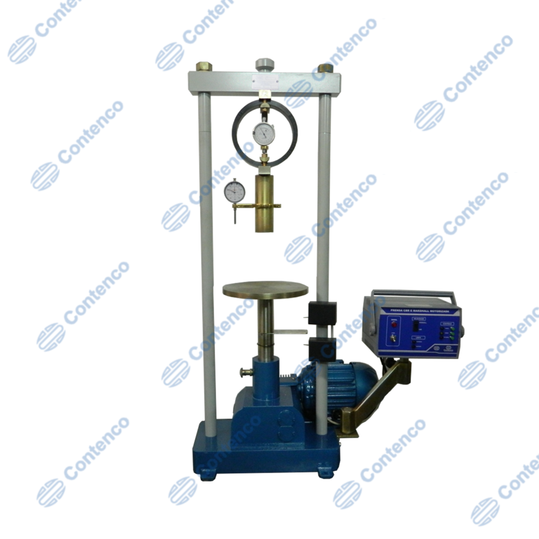 Prensa CBR Marshall elétrica - Contenco | Contenco